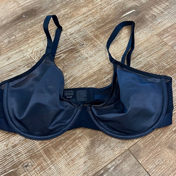 Soma | Intimates & Sleepwear | Soma Navy Blue Unbelievable Lift Perfect ...